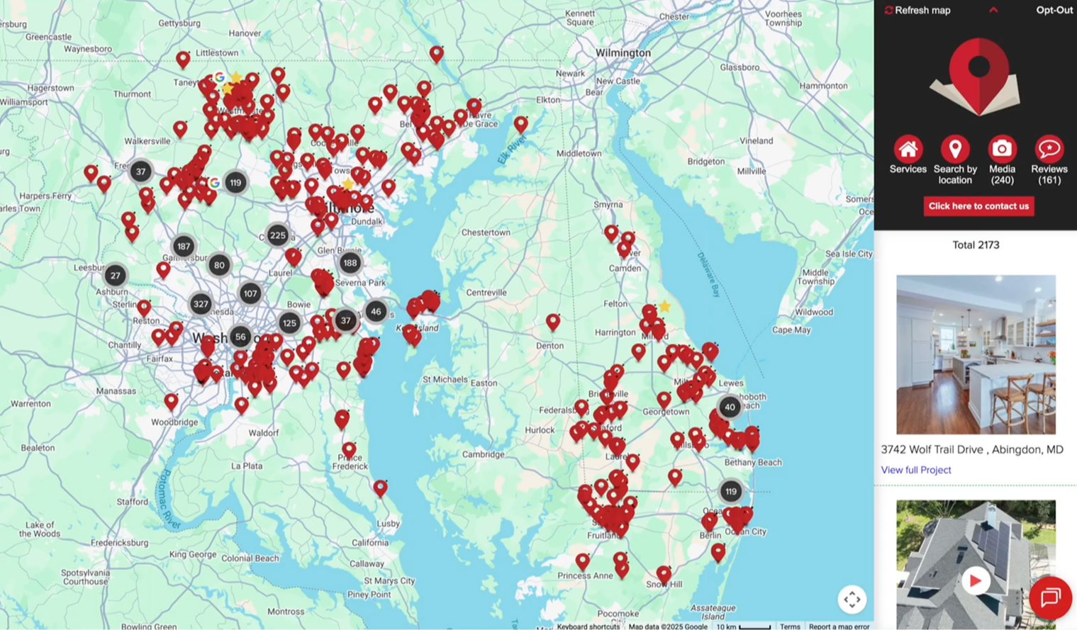Project Map It - Contractor Marketing & Sales Tool